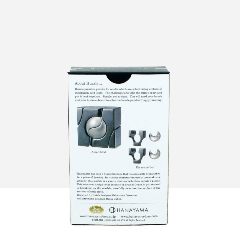 Hanayama Cast Marble Puzzle: Fordere deinen Verstand heraus! 💎