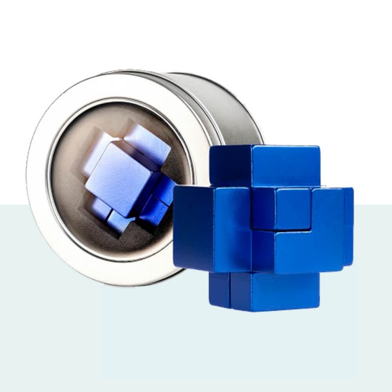 Fortress Metal Puzzle (Blue) - Puzzles - kubekings.fr
