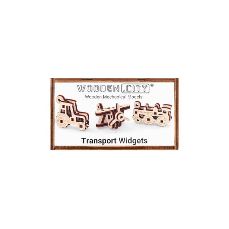 Widgets de transport - Wooden City - Maquettes - kubekings.fr