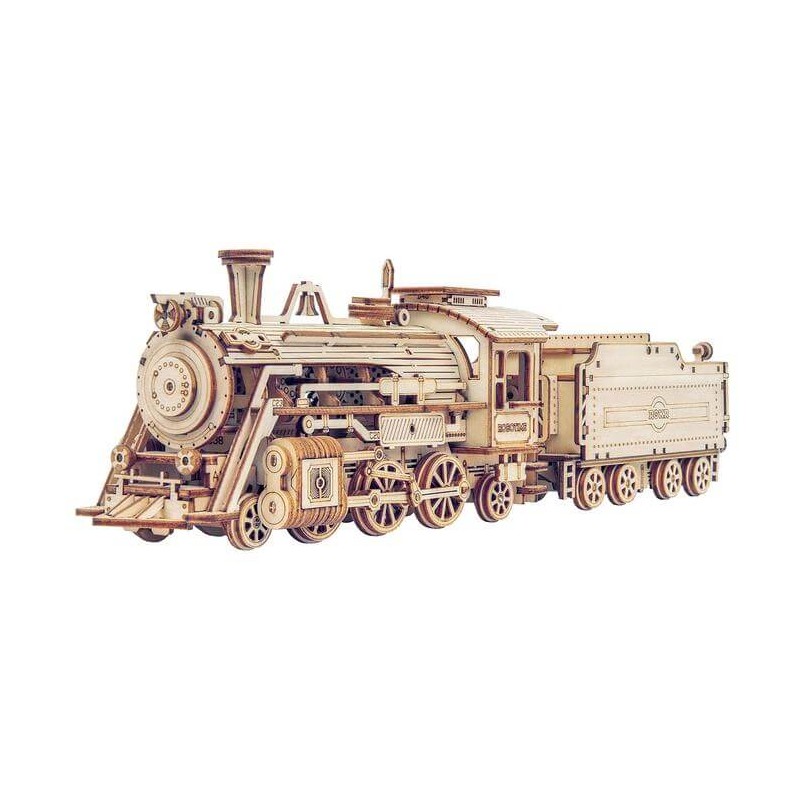 Robotime Prime Steam Express DIY - kubekings.fr