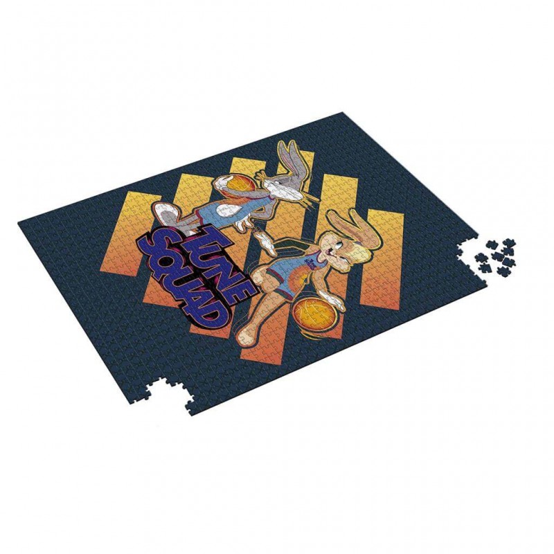 Setze die Pracht von Space Jam: Puzzle Bugs & Lola 1000p zusammen