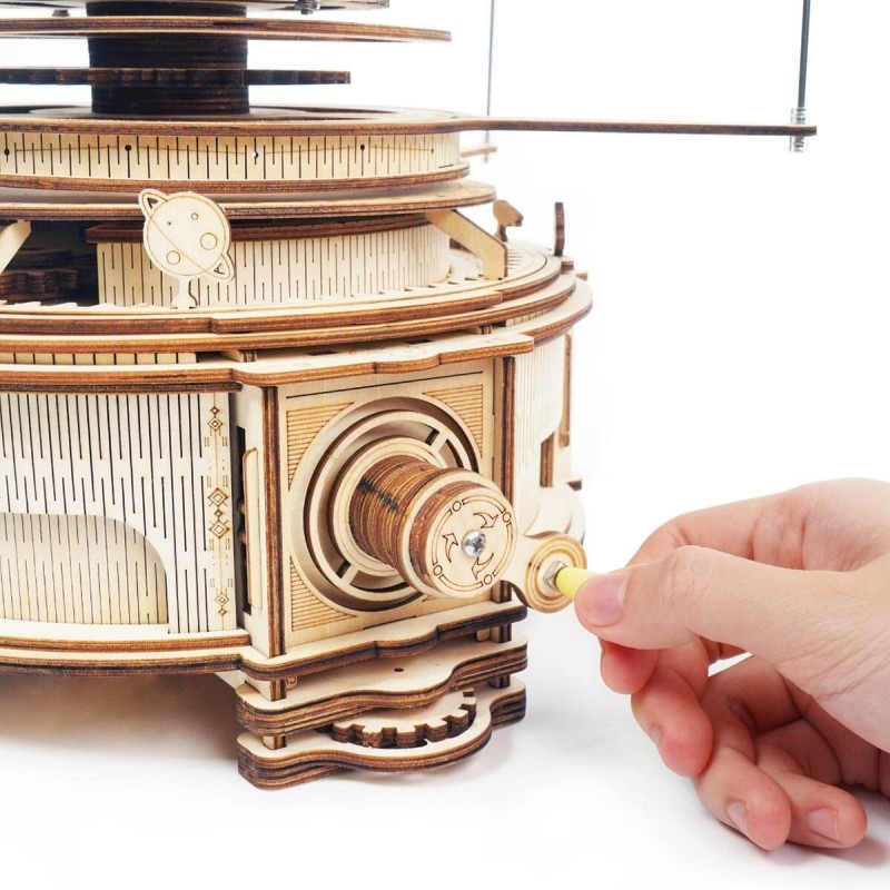 Robotime Mécanique Orrery DIY - Maison Miniature - Kubekings.de