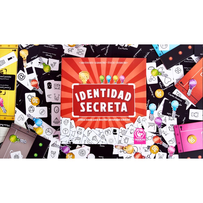 Geheime Identität Brettspiel: Charaktere erraten und enthüllen | kubekings