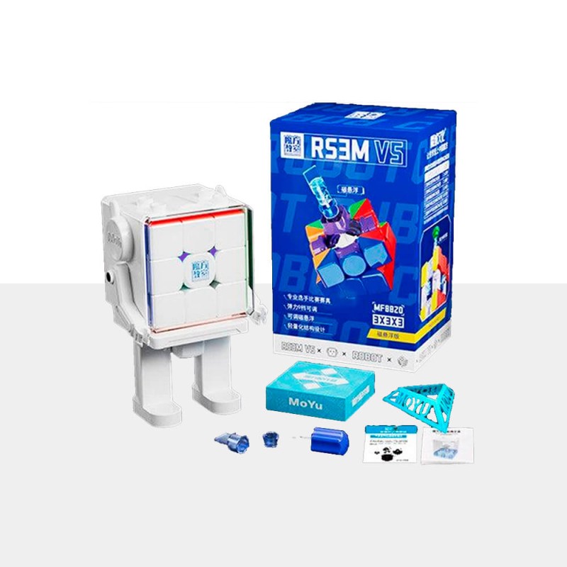 Neu MoYu RS3 M V5 3x3 MagLev - Zeigen Sie stolz Ihren Würfel 🤩