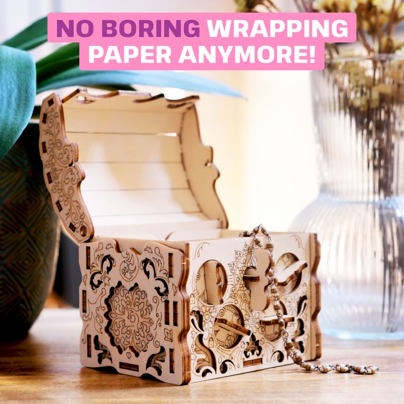 Secret Treasure Box - 3D Puzzle