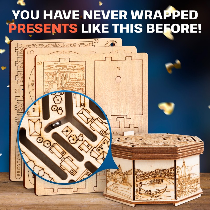 Secret Maze Box - 3D Puzzle