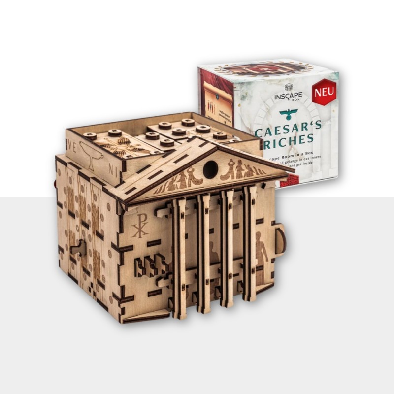 🏛️ Caesar's Riches Puzzle Box: Altes Rom Herausforderung