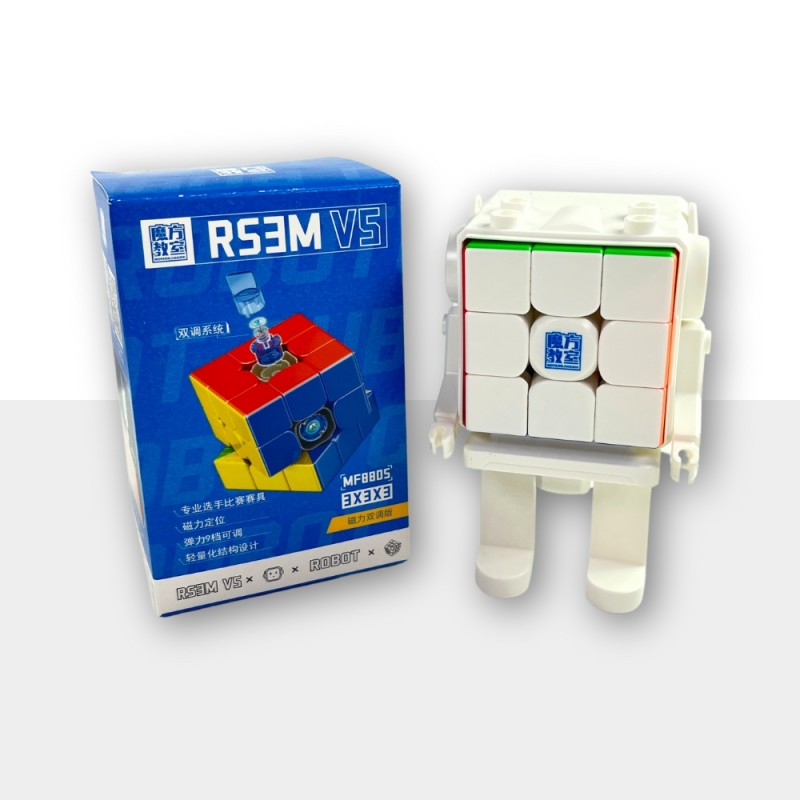 MoYu RS3 M V5 3x3 (Spring Tension + Robot Display Box) - Ausstellung 😍.