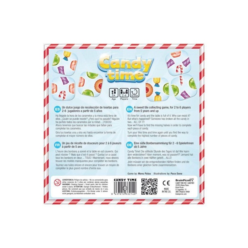 Sammle Süßigkeiten und gewinne in Candy Time!