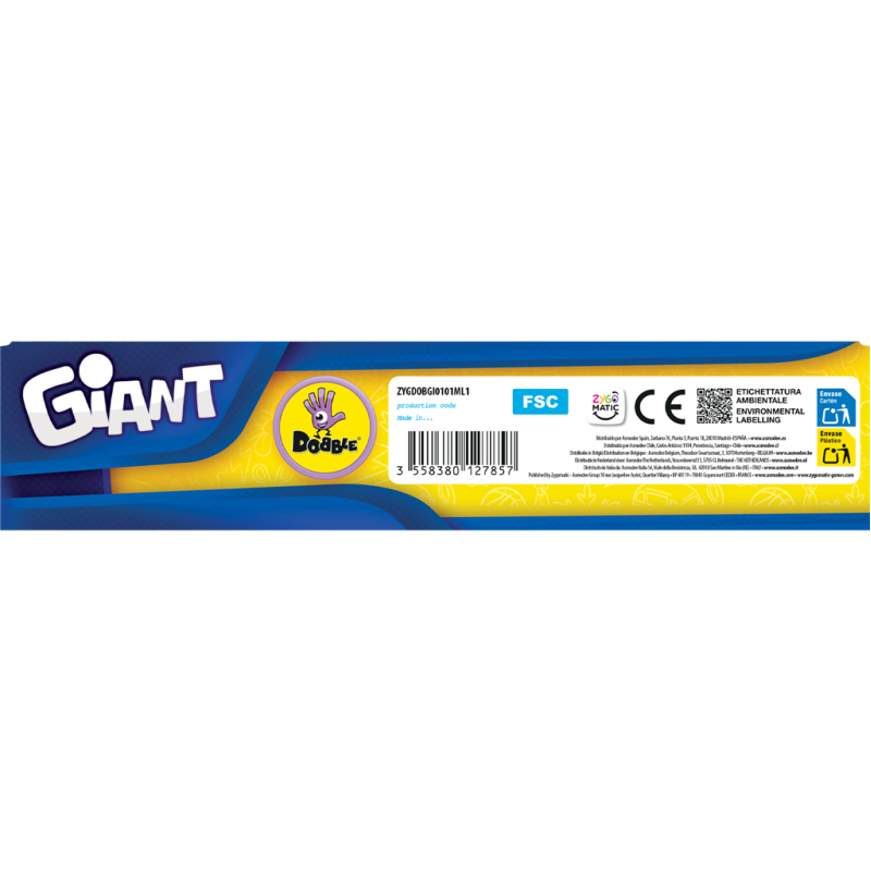 Dobble Giant - XXL Spaß mit riesigen Karten für die ganze Familie!