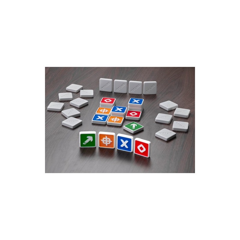 Trixo | Strategisches Tic-Tac-Toe mit Spezialsteinen