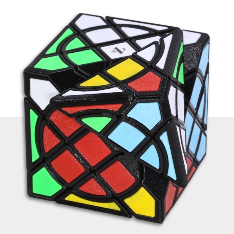 ZePuzzles Circle Compy Cube (Tiled) – Redi Cube Crazy 3D gedruckt