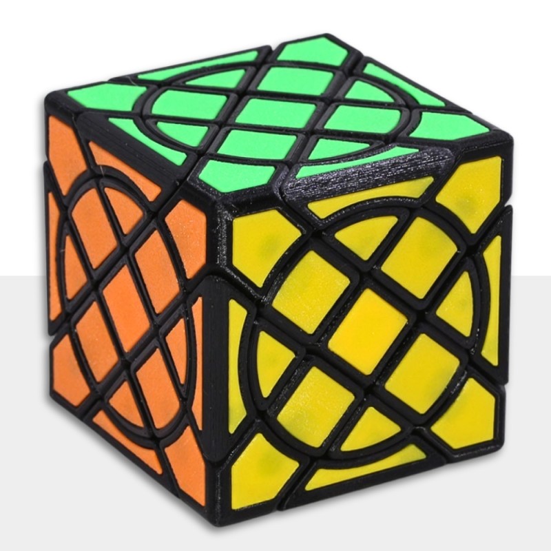 ZePuzzles Circle Compy Cube (Tiled) – Redi Cube Crazy 3D gedruckt