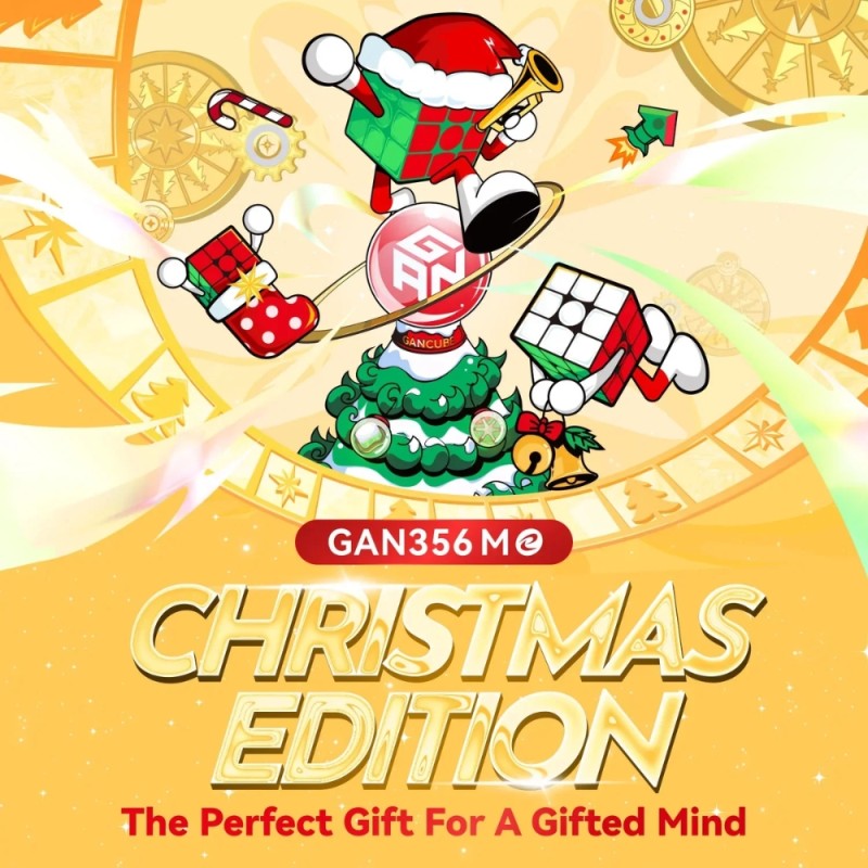 GAN356 ME 3x3 Christmas Edition Cube