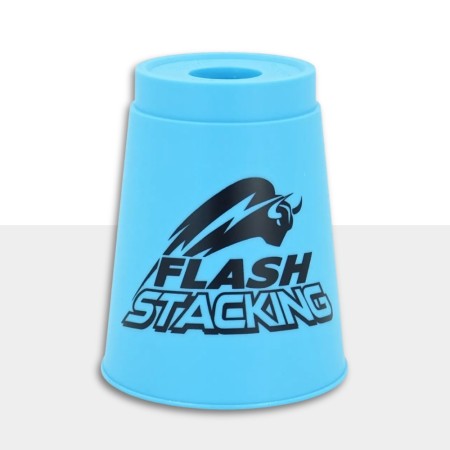 QiYi Stacking Flash Becher – Set mit 12 Bechern mit Quick Stem